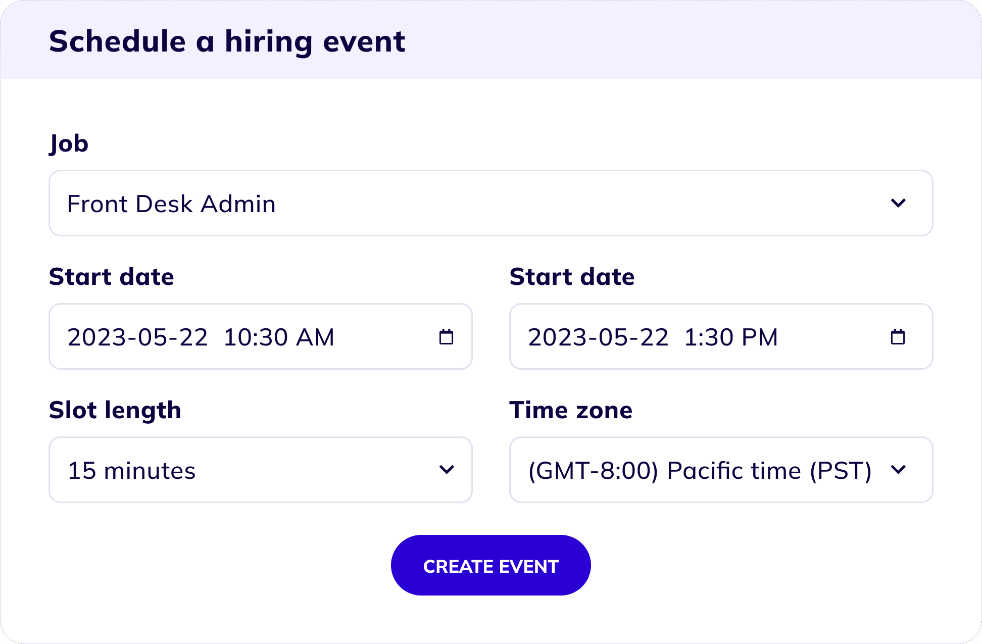 Hiring Event Platform for Seasonal and High-Volume Recruiting | Withe