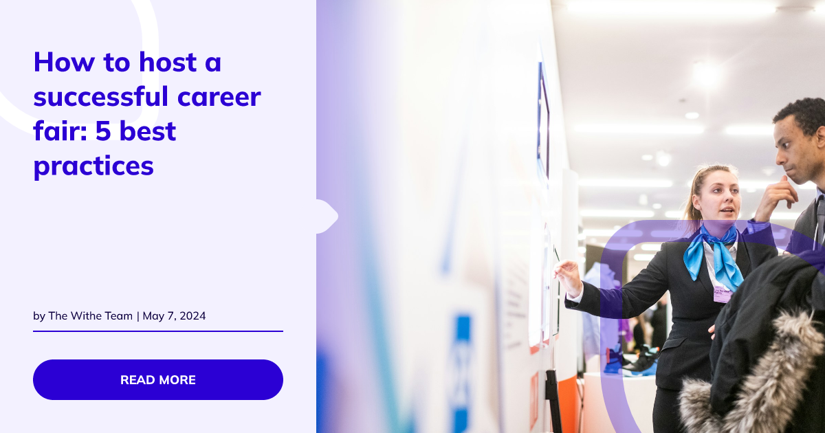 How to host a successful career fair: 5 best practices | Withe