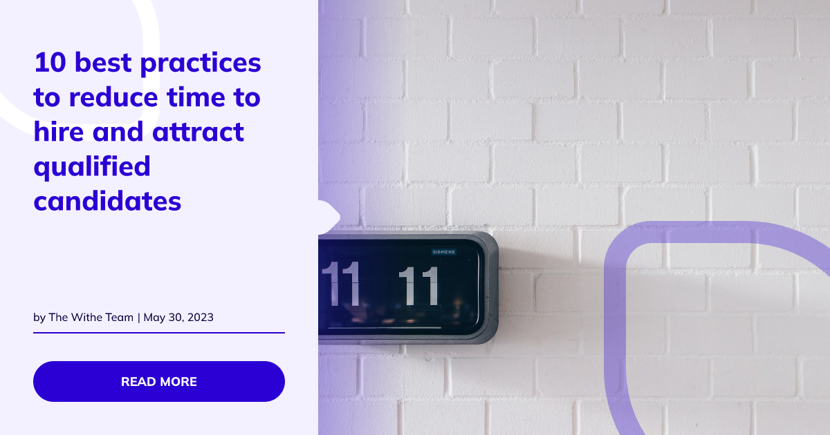 10 best practices to reduce time to hire and attract qualified ...