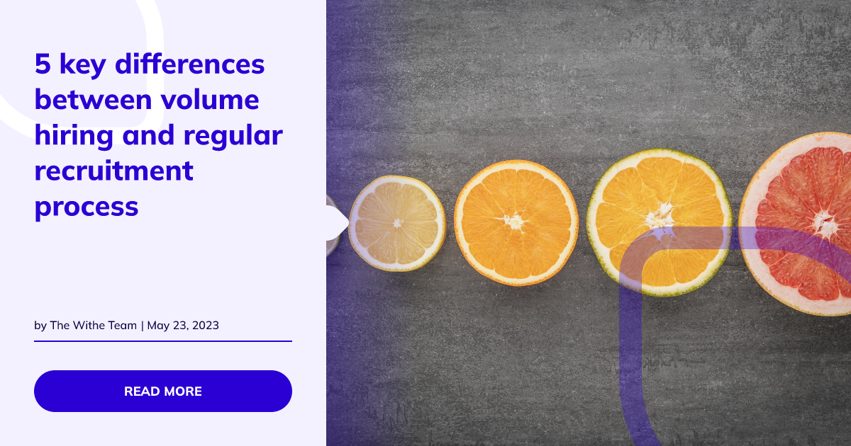 5 key differences between volume hiring and regular recruitment process ...